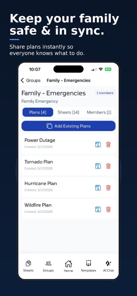 ReadyPlan — Does your family actually know the plan?
